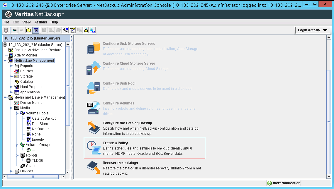存储网关 通过 Symantec NetBackup 使用磁带网关-附录-文档中心-腾讯云